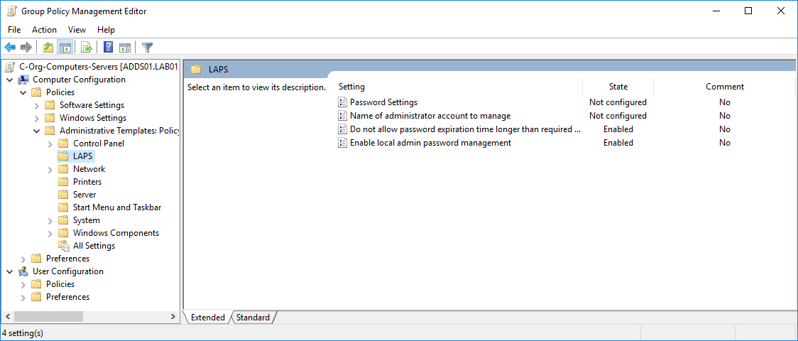 Implement Microsoft LAPS - onkelx.nl
